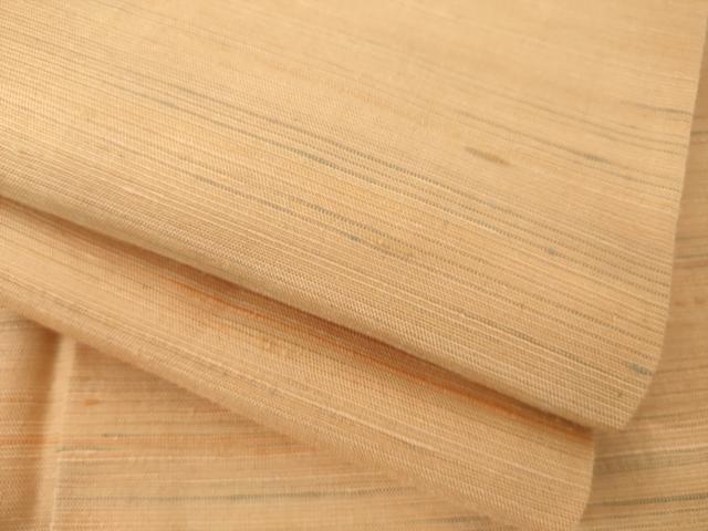 平和屋着物●紅花紬　米沢　霞文　正絹　逸品　AABA3349ck