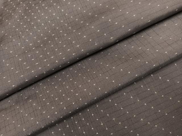 平和屋着物●本場大島紬　カタス　西武百貨店扱い　正絹　逸品　AABA3795ph