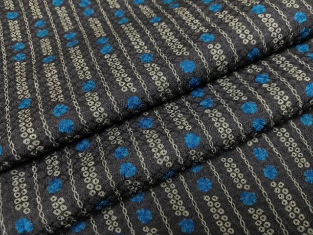 平和屋着物●上質な小紋　花間道　正絹　逸品　AABA3828ph