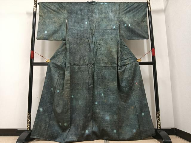 平和屋着物●訪問着　作家物　霞文　金彩　正絹　逸品　AABA4337ph