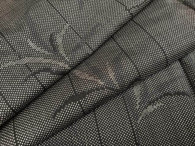 平和屋着物●本場大島紬　一元7マルキ　草花　正絹　逸品　AABA4339ph