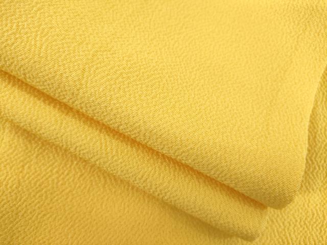 平和屋着物●小振袖　二尺袖　色無地　小吹色　正絹　逸品　AABA4646ck