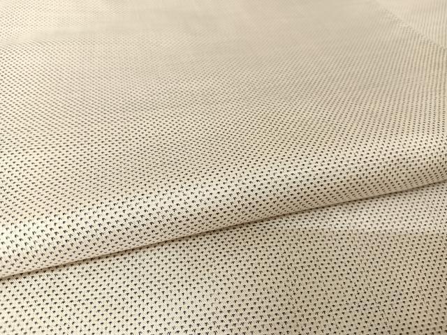 平和屋着物●本場大島紬　白大島　名匠たかし　白大島　カタス7マルキ　風花　証紙付き　正絹　逸品　AABA4989np