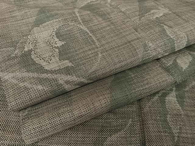 平和屋着物●本場大島紬　カタス9マルキ　花唐草文　正絹　逸品　AABA5010np