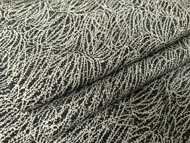 平和屋着物●上質な小紋　枝垂れ柳　正絹　逸品　AABA5054np