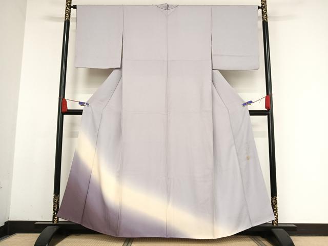 平和屋着物●西陣　京都友禅作家集団　名門　倉染匠　一乃倉　色留訪問着　霞文　暈し染め　正絹　逸品　AABA5074np