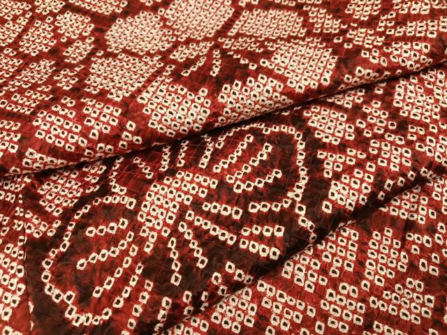 平和屋着物●上質な小紋　花尽くし　正絹　逸品　AABA5229ph