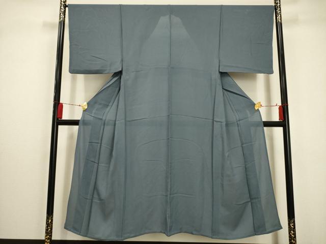 平和屋着物＊夏物　男性　色無地　絽　薄花色　正絹　逸品　AABA5588sx