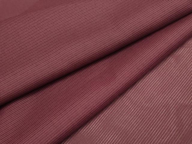 平和屋着物＊夏物　色無地　絽　浅蘇芳色　洗える着物　AABA5692sx