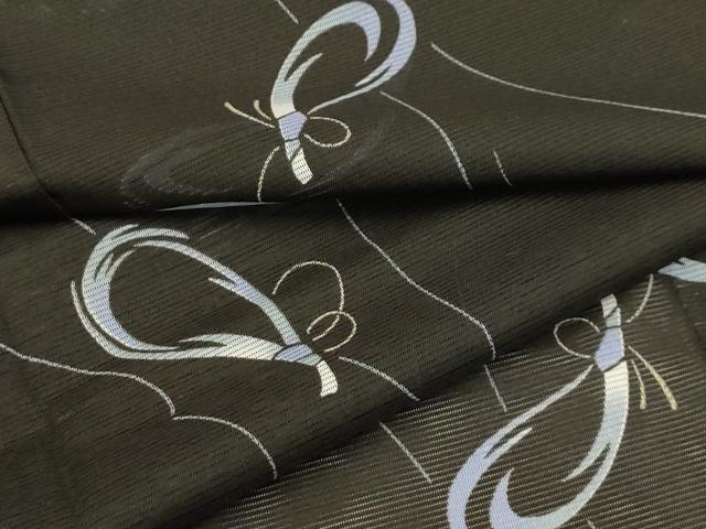 平和屋着物＊夏物　小紋　絽　成り物　洗える着物　AABA5748sx