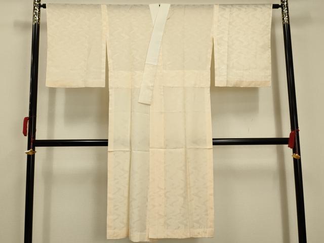 平和屋着物＊夏物　長襦袢　無双仕立て　流水紋紗　正絹　逸品　AABA5773sx