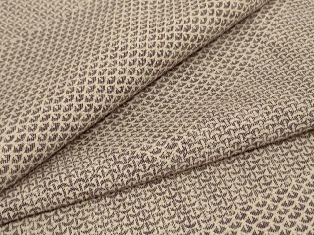 平和屋着物＊夏物　小紋　絽　切嵌文　正絹　逸品　AABA6567jd