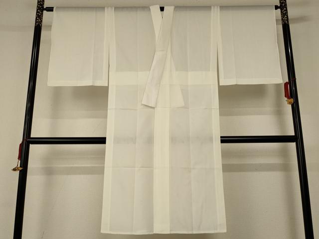 平和屋着物＊夏物　長襦袢　絽　鳥の子色　正絹　逸品　AABA6598jd