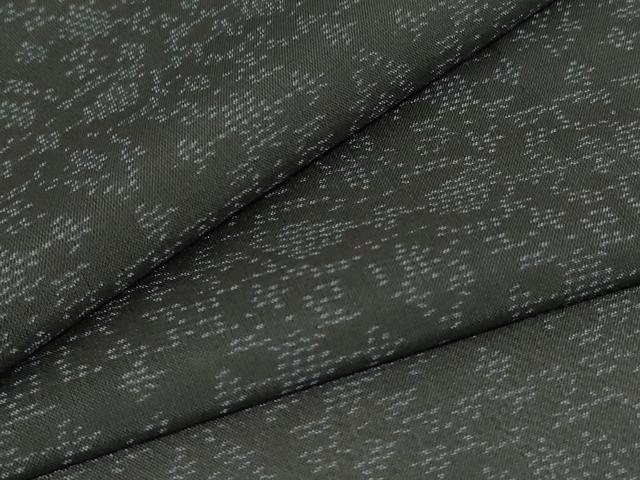 平和屋着物＊夏物　本場大島紬　夏大島　花菱文　正絹　逸品　AABA6618jd