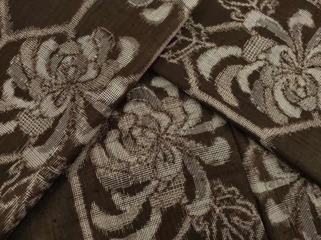 平和屋着物●本場大島紬　乱菊　正絹　逸品　AABA6707ck