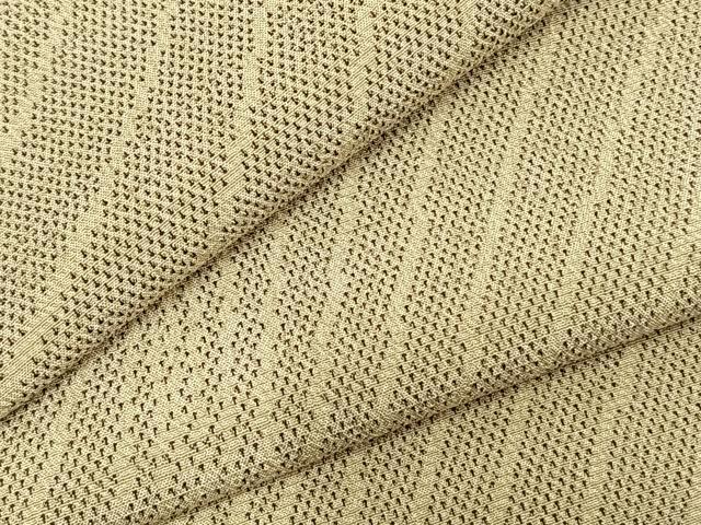 平和屋着物▽本塩沢　単衣　抽象文様　正絹　逸品　AABA7785fy