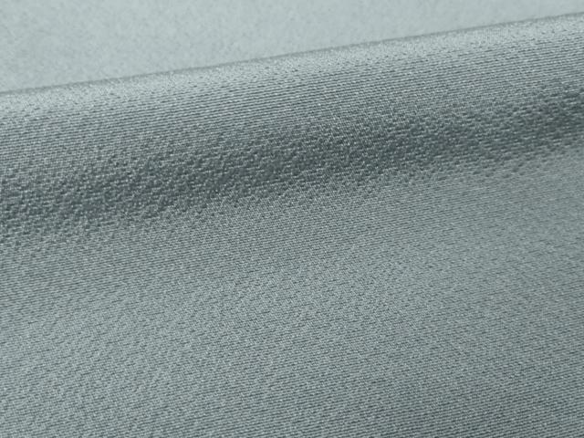 平和屋着物○上質な色無地 灰色 正絹 逸品 未使用 AABA7927ck 色無地