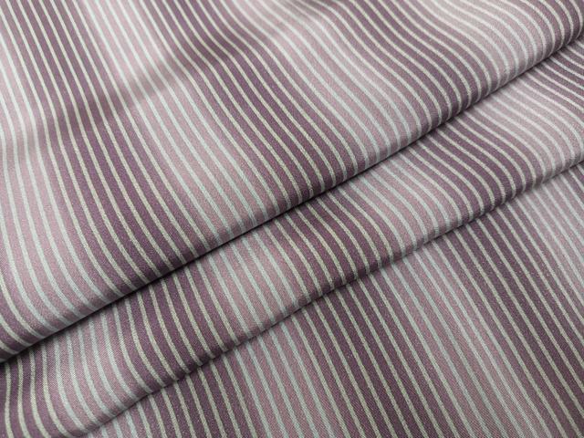 平和屋着物●長襦袢　単衣　間道　正絹　逸品　AABA8184ph