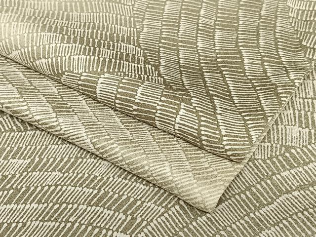 平和屋着物●上質な小紋　霞文　暈し染め　正絹　逸品　AABA8816zg