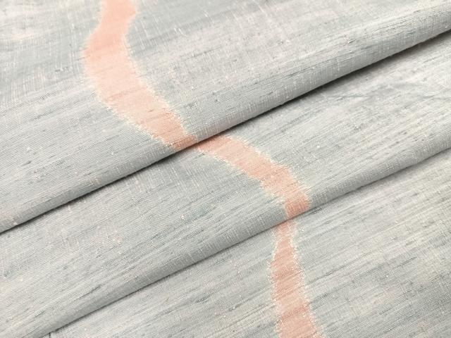 平和屋着物●上質な紬　間道　正絹　逸品　AABA8927ph