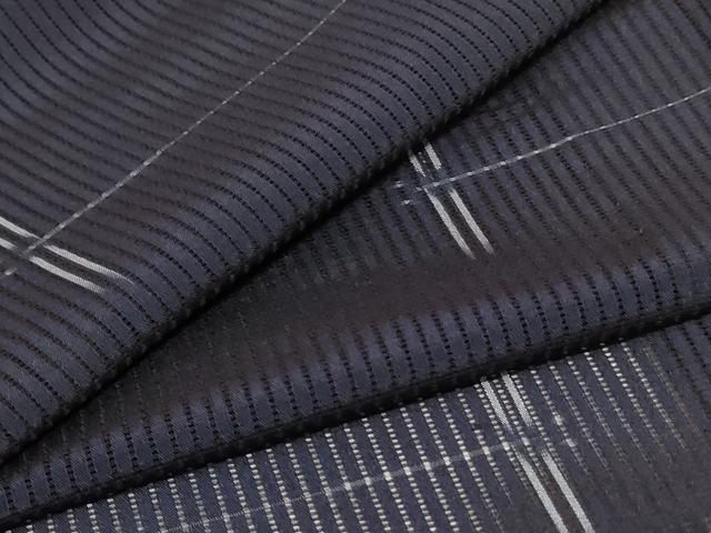 平和屋着物＊夏物　絽芭蕉　縦絽　勝虫　正絹　逸品　AABA9368jd