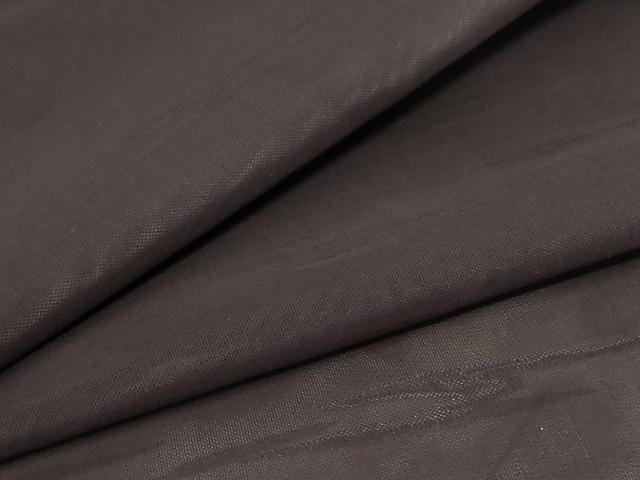 平和屋着物＊夏物　色無地　流水紋紗　紅消鼠色　正絹　逸品　AABA9376jd