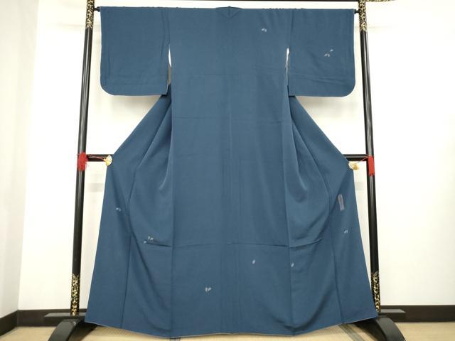 平和屋着物●世界的人形師　辻村寿三郎　ジュサブロー　訪問着　花弁　金彩　正絹　逸品　AABA9778ck