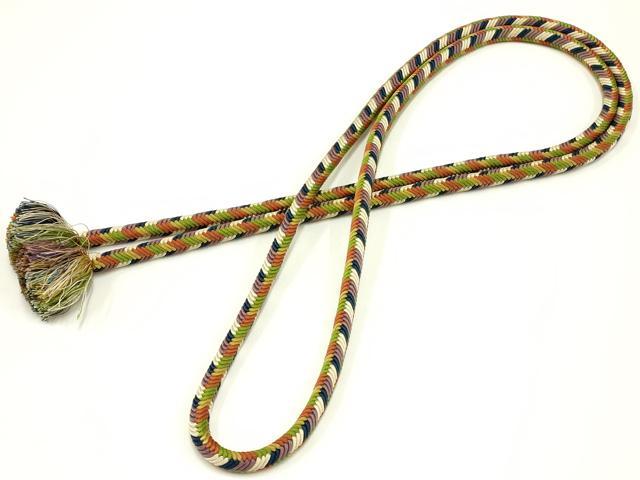 平和屋着物○極上 有職組紐道明 帯締め 奈良組 宮内庁御用 国立博物館御用