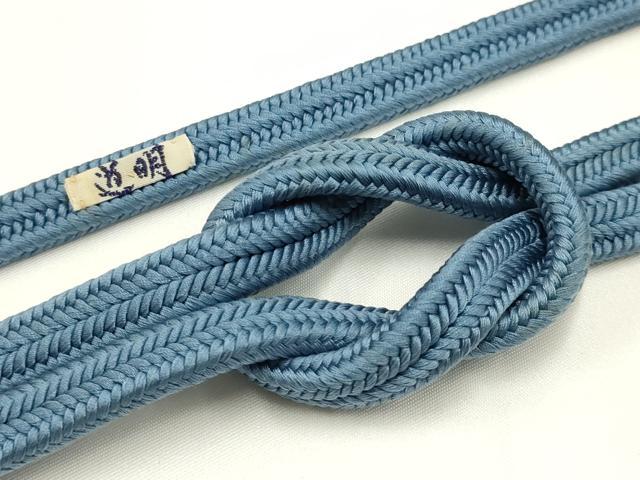 平和屋着物●極上　有職組紐道明　帯締め　冠組　薄花色　宮内庁御用　国立博物館御用　東京芸術大学御用 　逸品　AABA9937ay