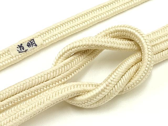 平和屋着物●極上　有職組紐道明　帯締め　冠組　練色　宮内庁御用　国立博物館御用　東京芸術大学御用 　逸品　AABA9948ay