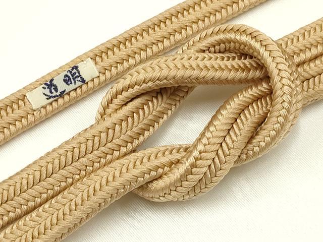 平和屋着物●極上　有職組紐道明　帯締め　冠組　伽羅色　宮内庁御用　国立博物館御用　東京芸術大学御用　逸品　AABA9962ay