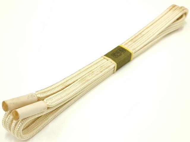 平和屋着物●極上　有職組紐道明　帯締め　冠組　浅支子色　宮内庁御用　国立博物館御用　東京芸術大学御用　逸品　未使用　AABA9972ay