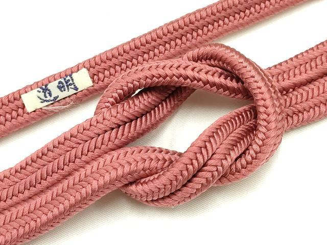 平和屋着物●極上　有職組紐道明　帯締め　冠組　今様色　宮内庁御用　国立博物館御用　東京芸術大学御用 　逸品　AABA9982ay