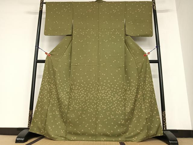 平和屋着物●訪問着　梅鉢　正絹　逸品　AABB0090zg