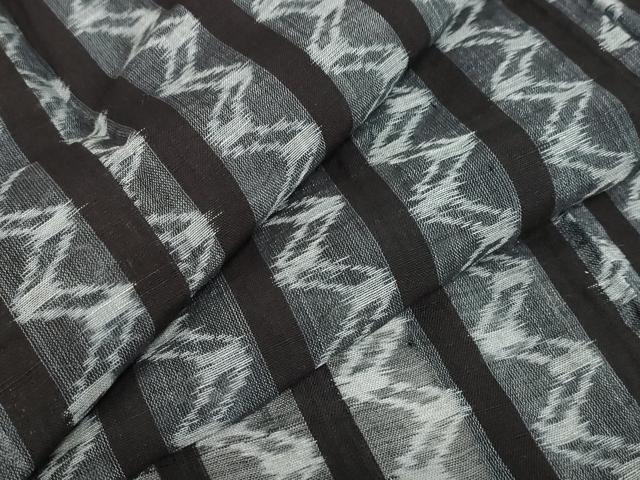 平和屋着物＊夏物　上布　間道　麻　逸品　AABB0507st