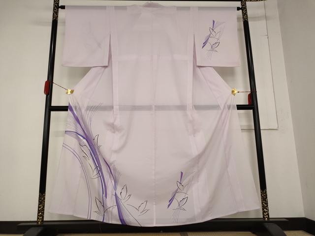 平和屋着物＊夏物　訪問着　絽　飛鳥文　洗える着物　AABB0529st