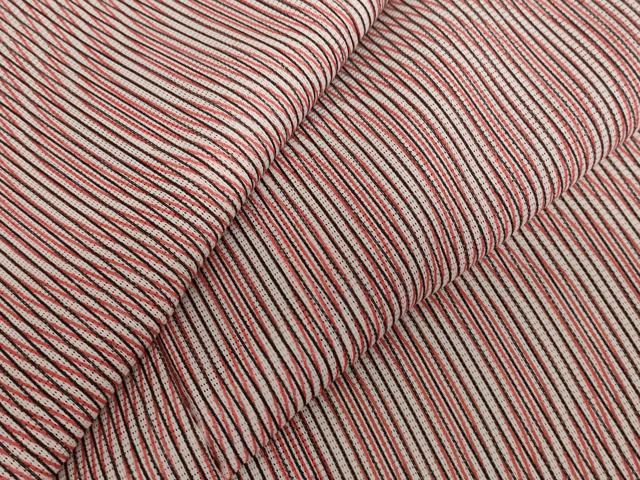 平和屋着物＊夏物　小紋　絽　流水文　洗える着物　AABB0537st