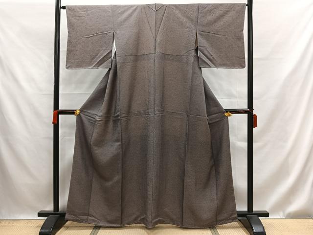 平和屋着物●江戸小紋　七福神　正絹　逸品　AABB0907uw