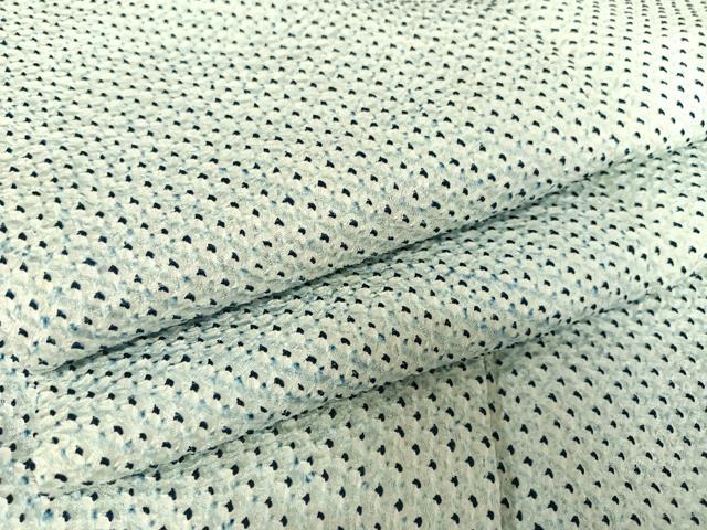 平和屋着物●大変加工の良い総絞り小紋　やまと誂製　正絹　逸品　AABB1362np