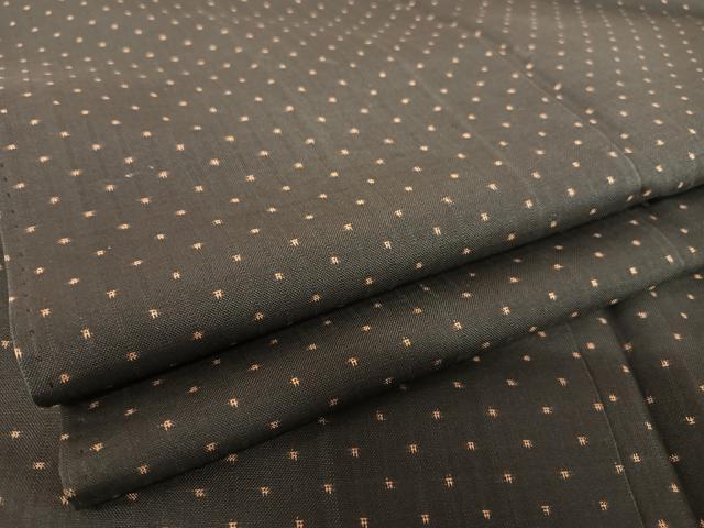 平和屋着物●本場大島紬　カタス　総絣　正絹　逸品　AABB1389np