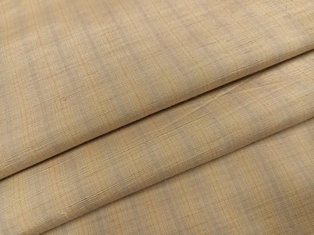 平和屋着物●上質な紬　間道　正絹　逸品　AABB1459ph