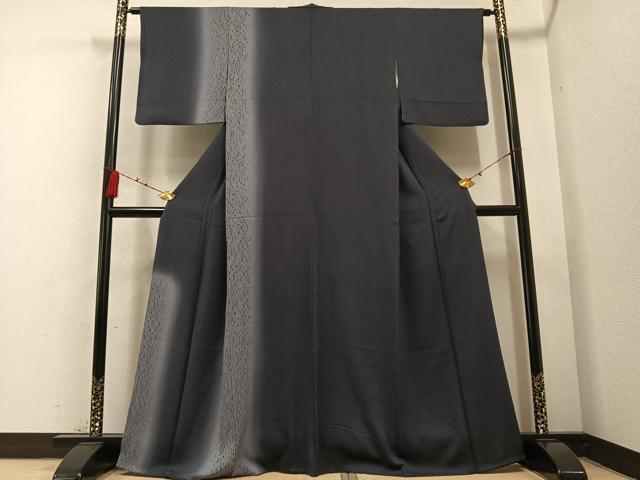 平和屋着物●絞り染色作家　藤井浩　訪問着　暈し染め　正絹　逸品　AABB1478ph