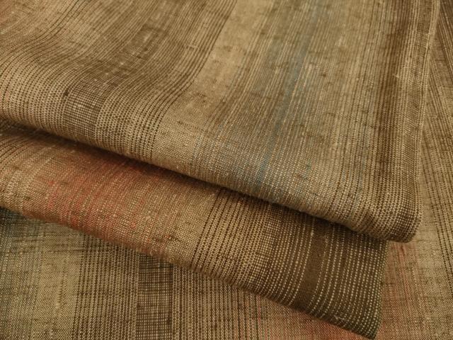 平和屋着物●上質な紬　間道　正絹　逸品　AABB2008ck