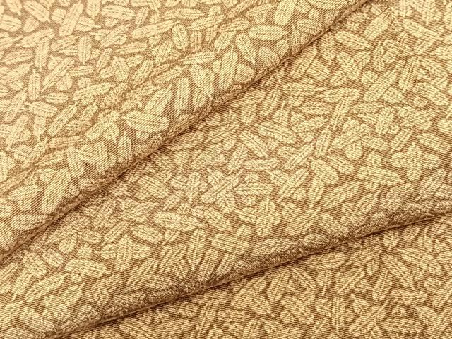 平和屋着物▽江戸小紋　単衣　葉尽くし　正絹　逸品　AABB2234fy