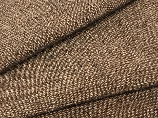 平和屋着物▽男性　紬　単衣　霞文　正絹　逸品　AABB2303fy