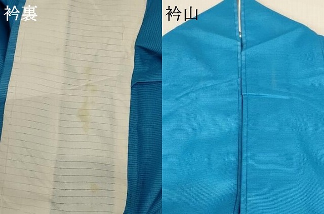 平和屋着物＊夏物 色無地 絽 天色 正絹 逸品 AABB2487jd