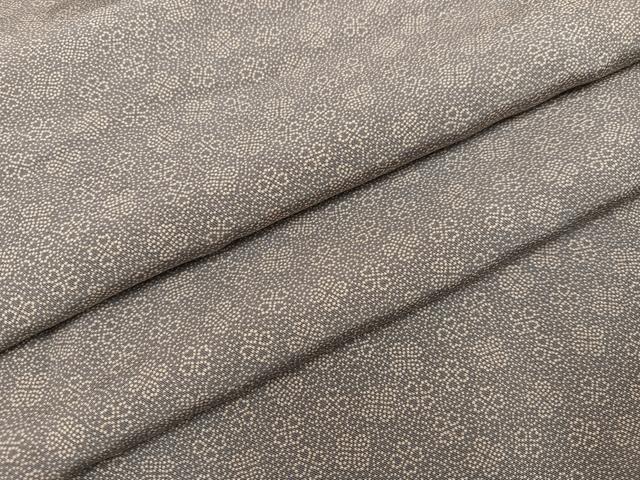 平和屋着物●江戸小紋　花小紋柄　正絹　逸品　AABB2969ph