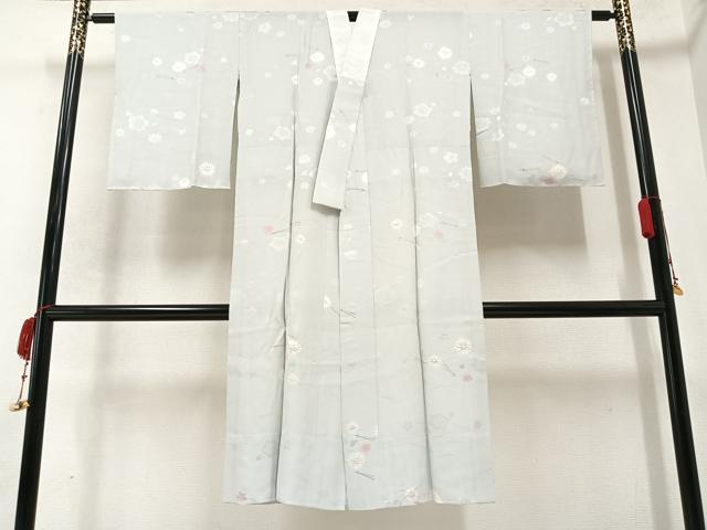 平和屋着物●長襦袢　無双仕立て　絞り　吹き寄せ文　正絹　逸品　未使用　AABB2976ph