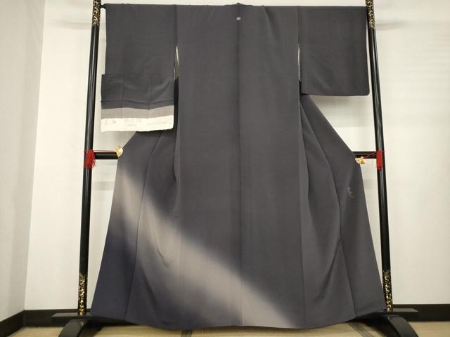 平和屋着物●京都の名門ブランド　銀花仙　訪問着　作家物　岳陵　霞文　暈し染め　鈴乃屋扱い　反端付き　正絹　逸品　AABB4416ck