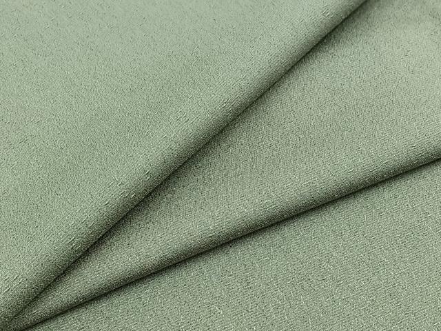 平和屋着物▽男性　紬　単衣　深川鼠色　正絹　逸品　AABB5237jh